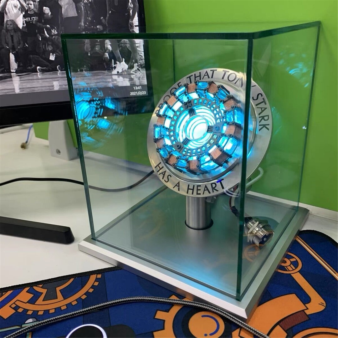 Iron Man Arc Reactor Model Lamp Tony Stark MK 1 Heart Gift From Pepper ...