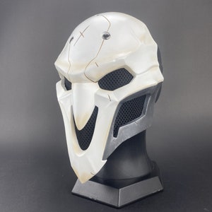 Reaper Mask Bone Texture Mask Reaper Cosplay Reaper Anime Costume ...