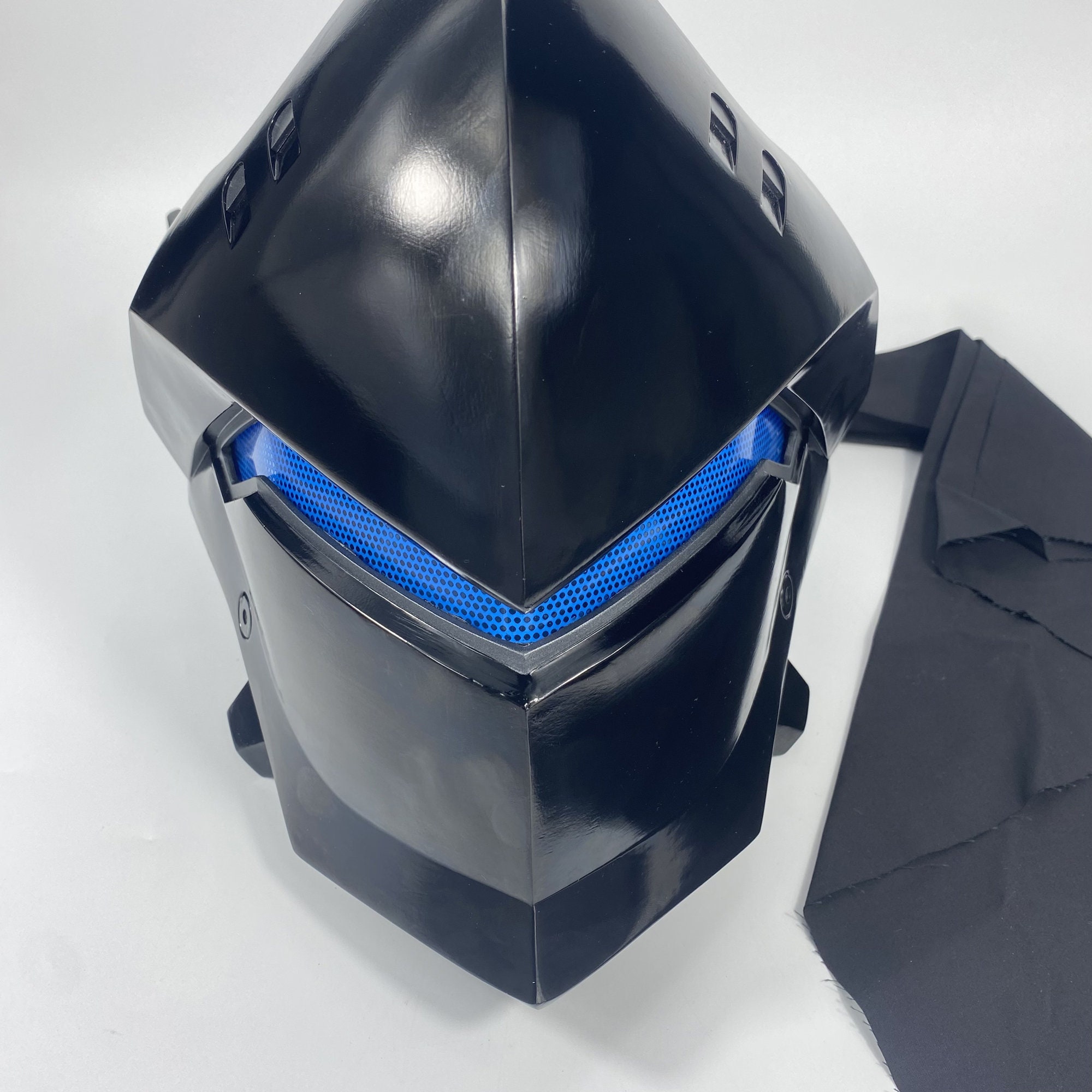Black Genji Helmet Genji Mask Genji Cosplay Helmet Wearable - Etsy