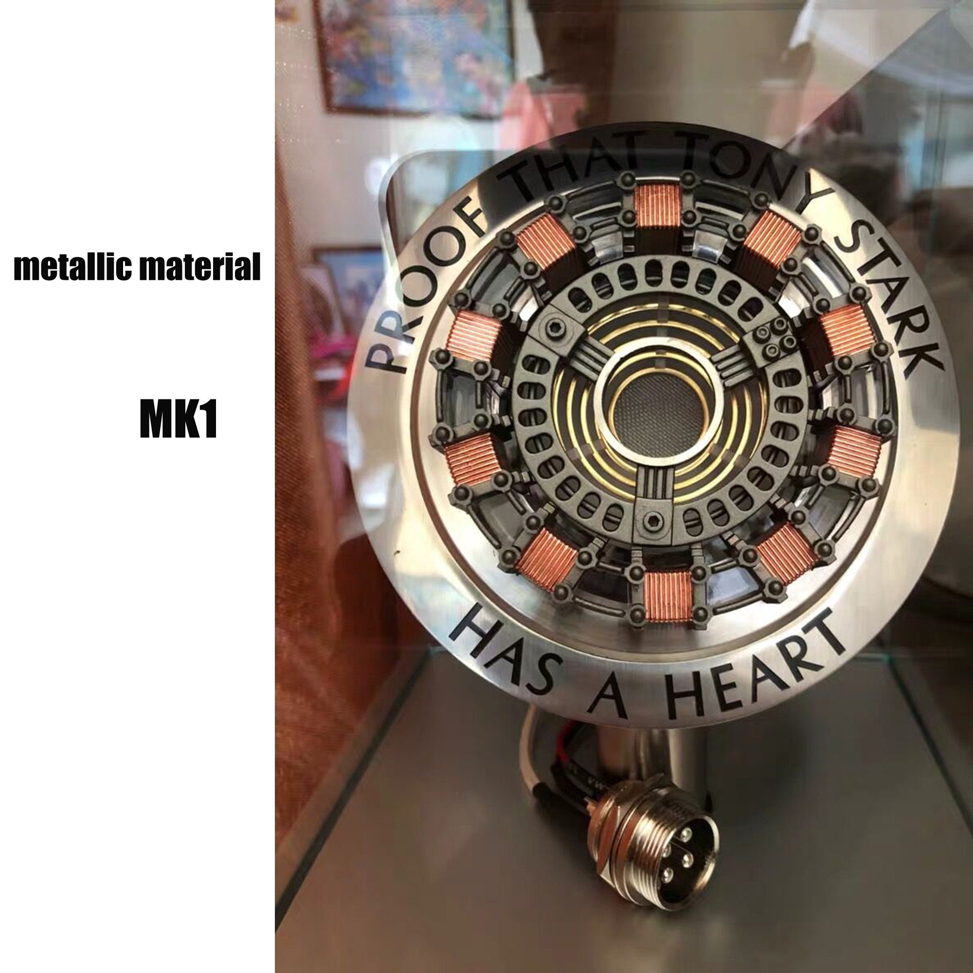 Iron Man Arc Reactor Model Lamp Tony Stark MK 1 Heart Gift | Etsy