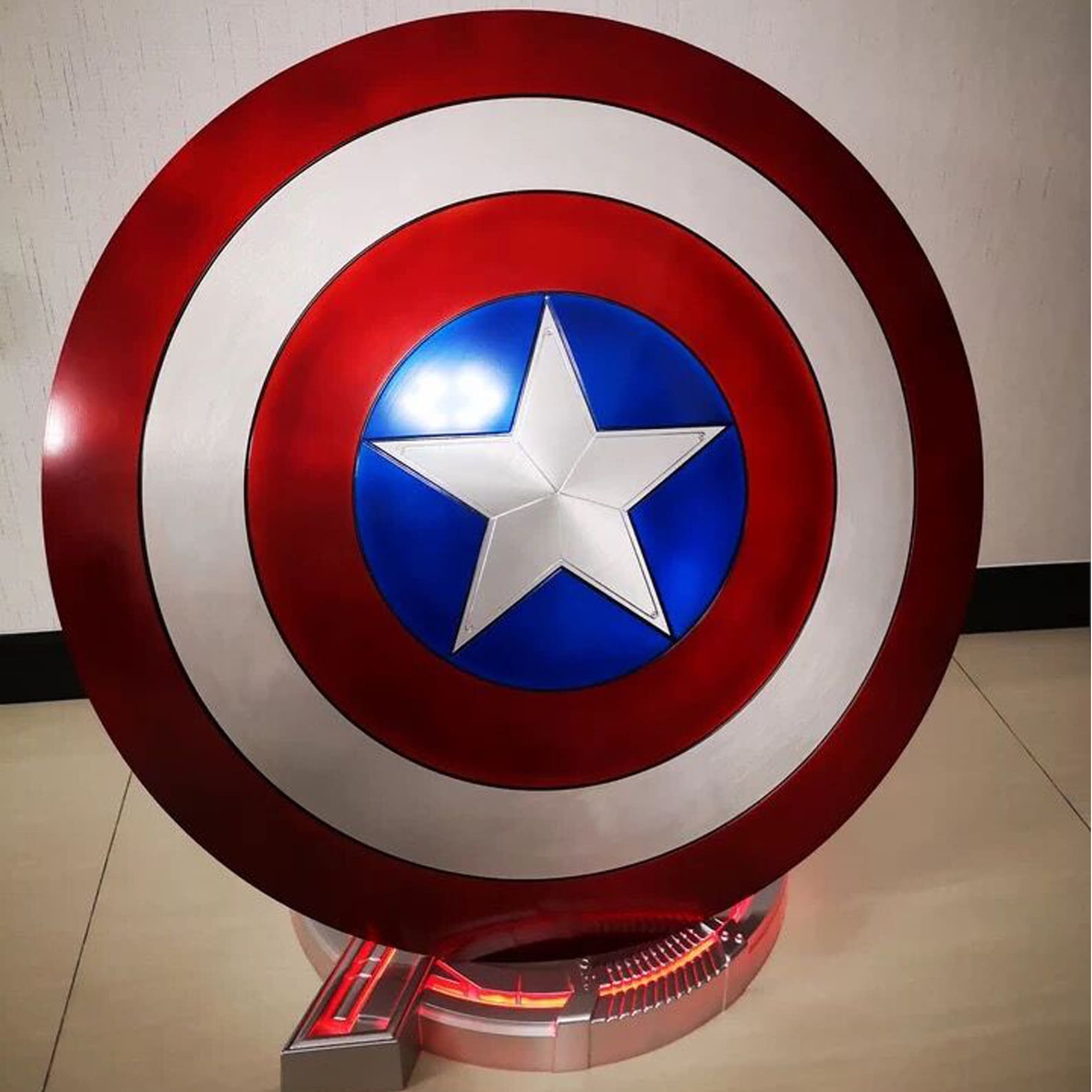 Captain America Shield Metal 1:1 Scale Props Captain Steven | Etsy
