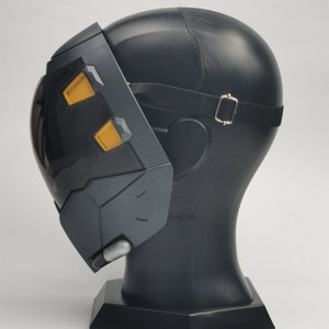 Ana Shrike Mask Ana Amari Wearable Helmet Video Game Prop Replica ...