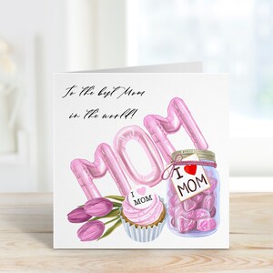 Mother's Day Clipart, Mother's Day Gifts, Spring Clipart, Pink, Cup ...
