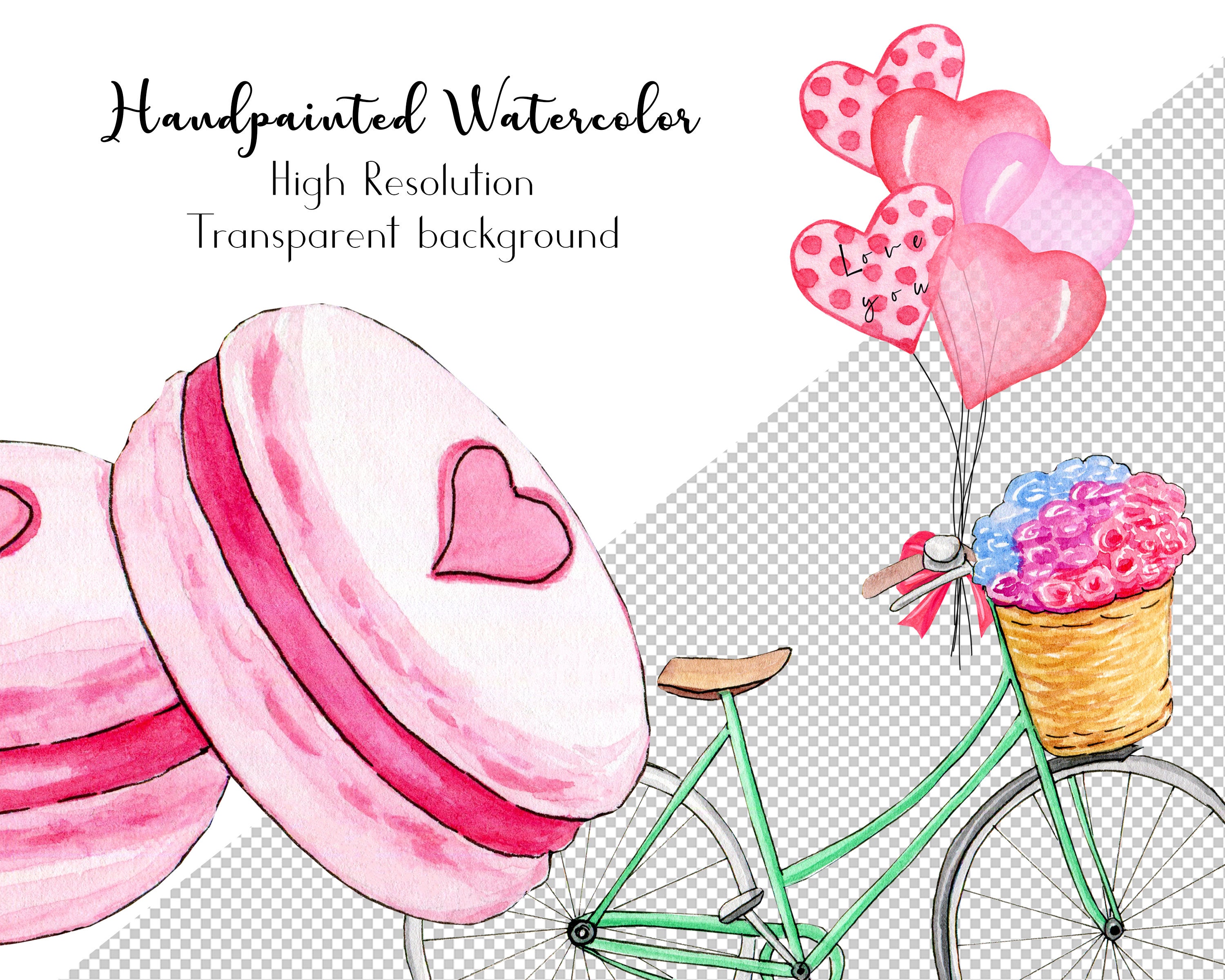 Paris Clipart Travel Clipart Valentine Day Clipart Love - Etsy Canada