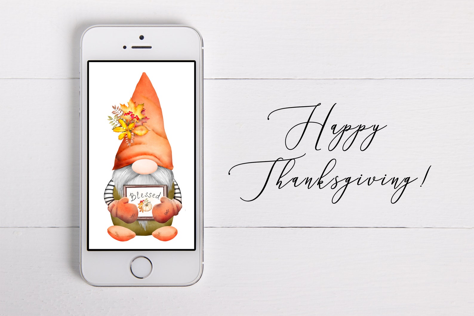 Autumn Gnomes Clipart, Thanksgiving Clipart, Watercolor Clipart, Fall ...