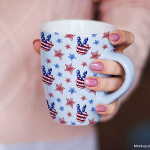 Independence Day Digital Paper, 4th of July Digital Paper, Seamless ...