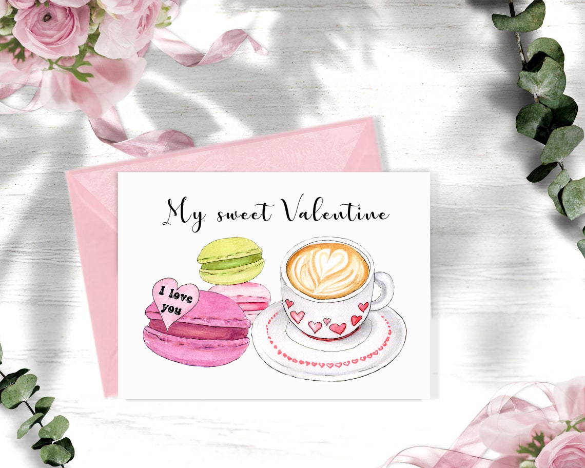 Valentine Day Clipart, Valentines Day Sweets Clipart, Love Clipart ...