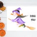 Halloween Clipart Cute Watercolor Clipart Halloween Clipart - Etsy