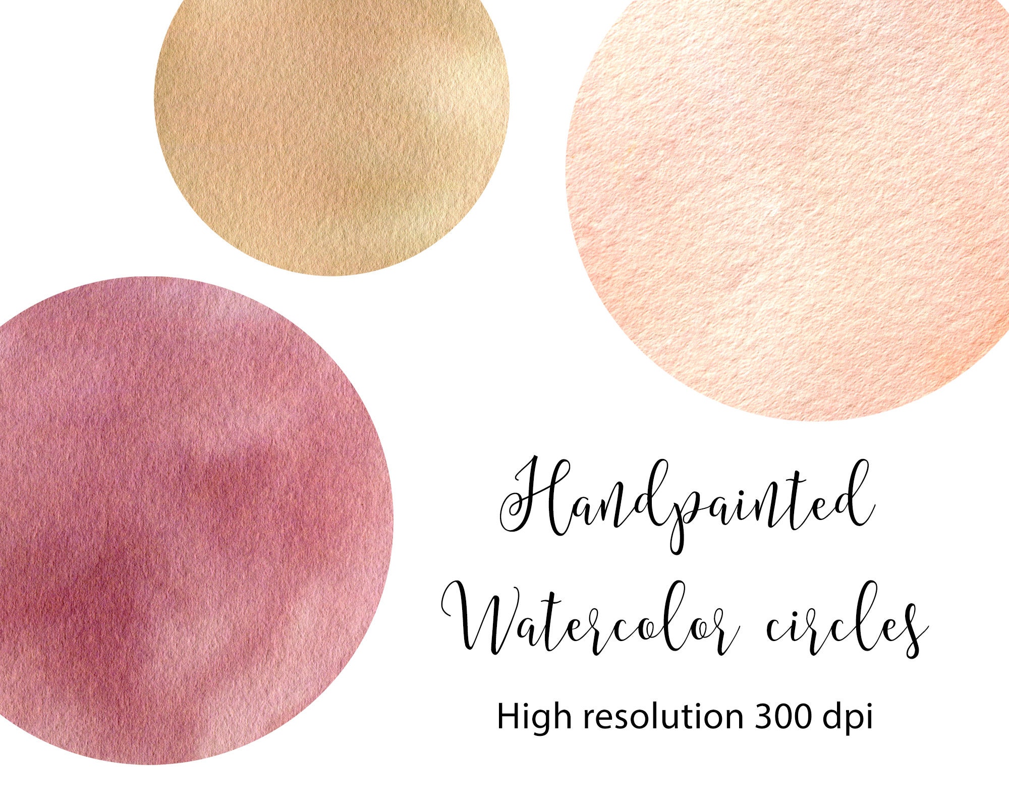 Circles Clipart Earthy Colors Circles Clipart Dots Clipart - Etsy