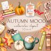 Autumn Clipart, Fall Clipart, Watercolor Autumn Clipart, Thanksgiving ...