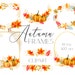 Thanksgiving Clipart, Watercolor Clipart, Fall Clipart, Autumn Clipart ...