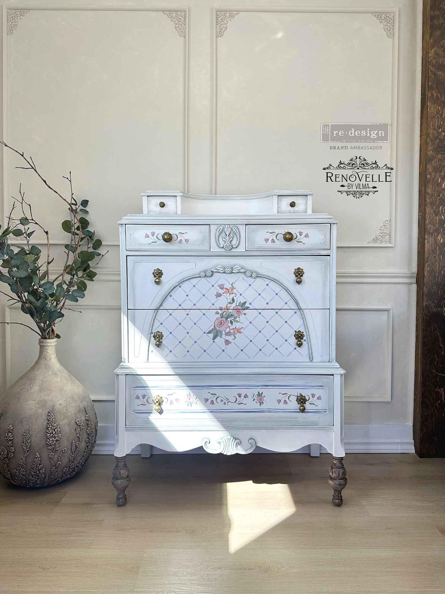 Redesign With Prima Annie Sloan Decor Transfer SWEDISH POSY - Etsy