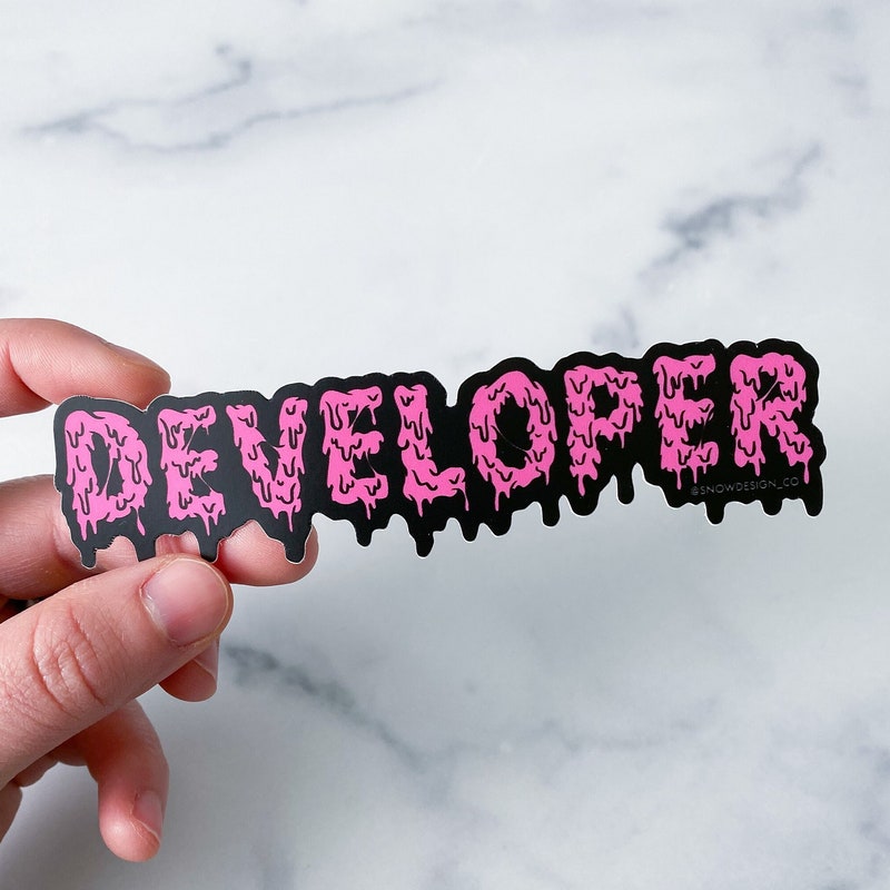 Developer Stickers - Etsy