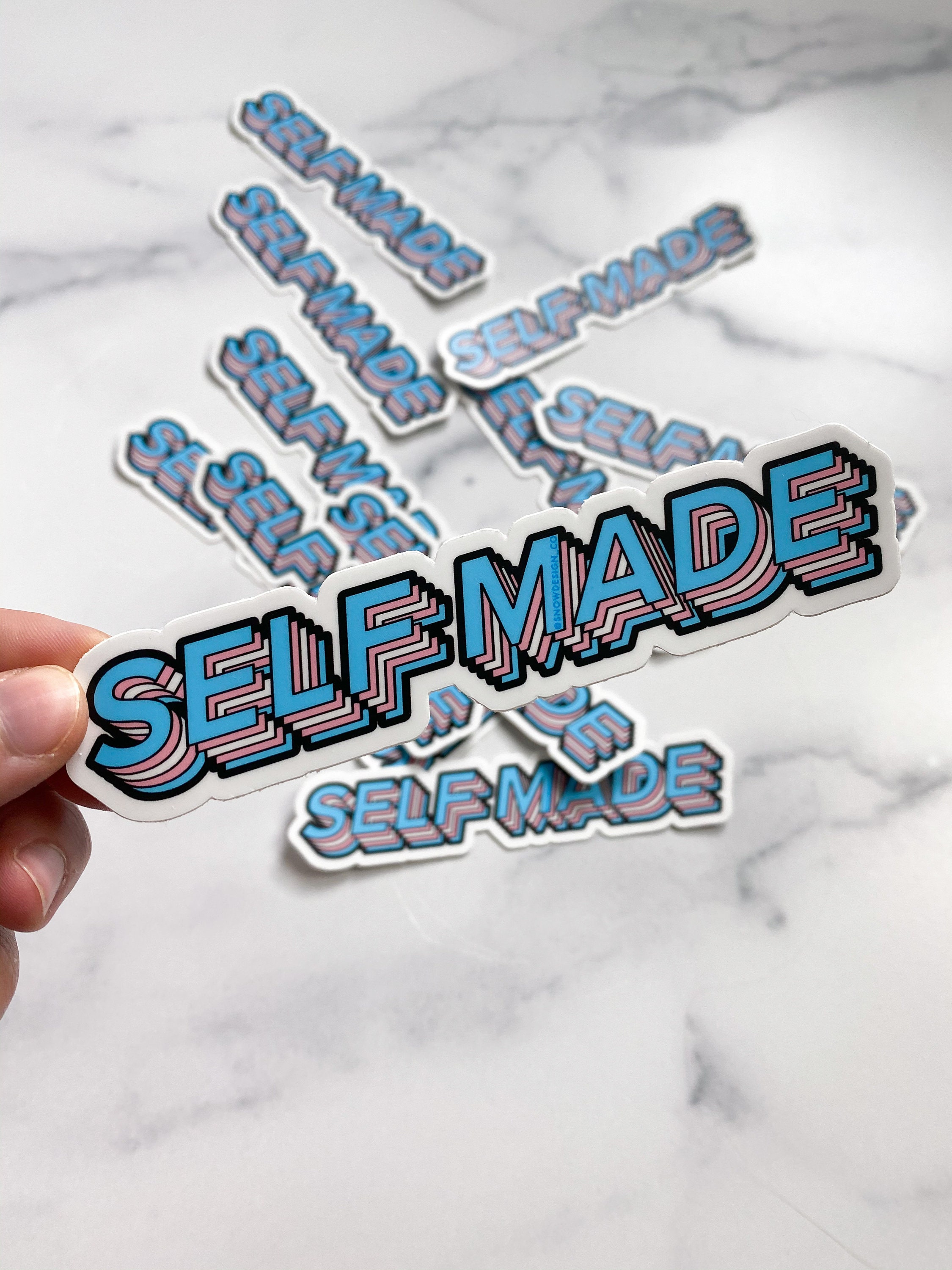 Self Made Sticker 5 / LGBTQ Stickers / Donation - Etsy