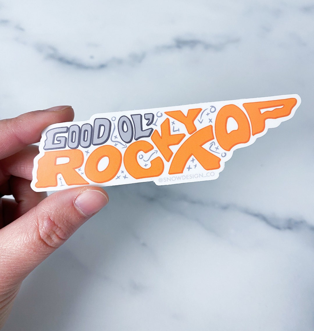 Good Ol' Rocky Top Sticker - 4.5" / Tennessee Vols Sticker / Vols ...