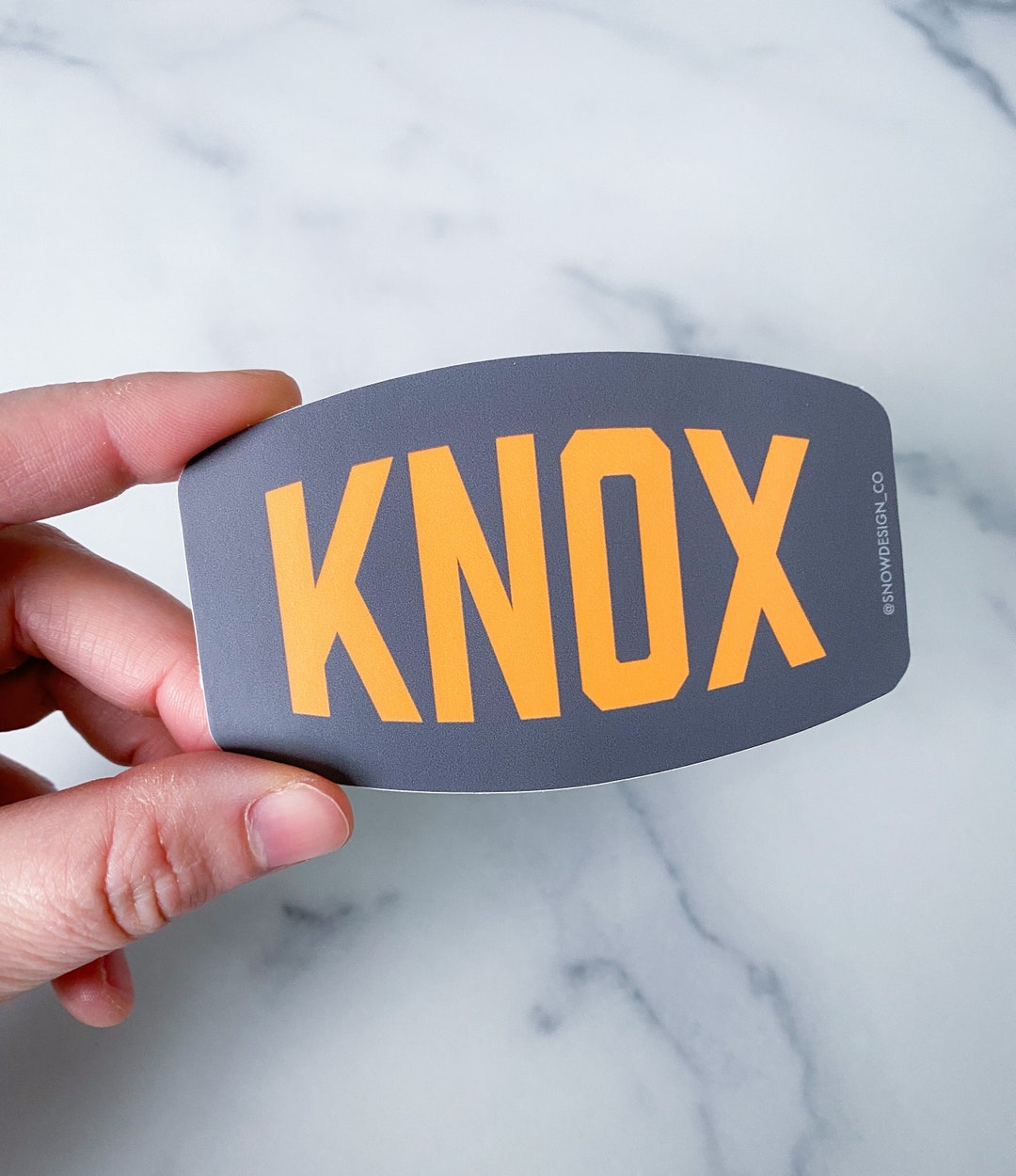 Knox Sticker - 3.5" / Knoxville Sticker / UT Vols Football / College ...