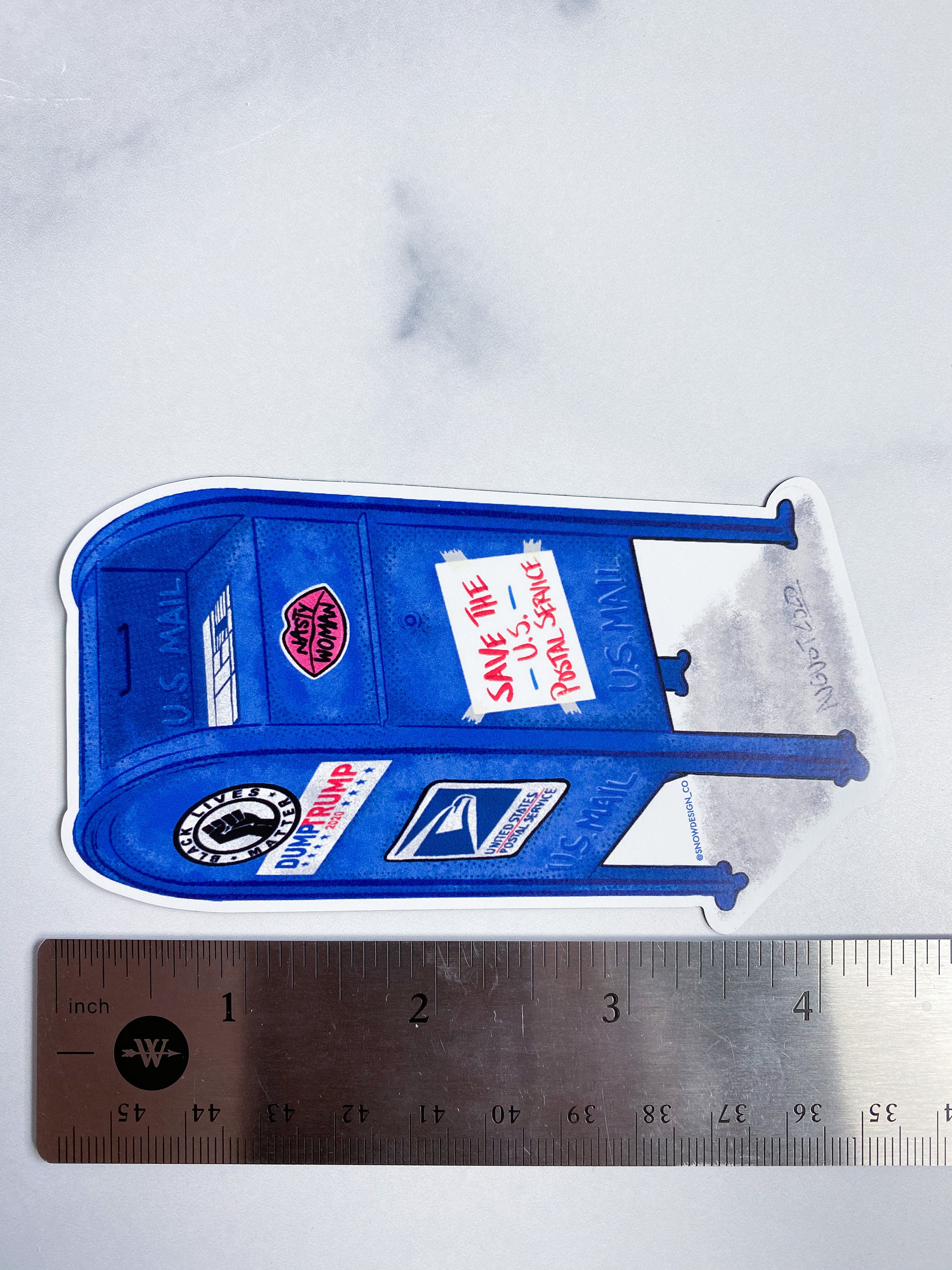 Save the USPS Magnet 4.75 / Support the USPS Magnet / - Etsy UK