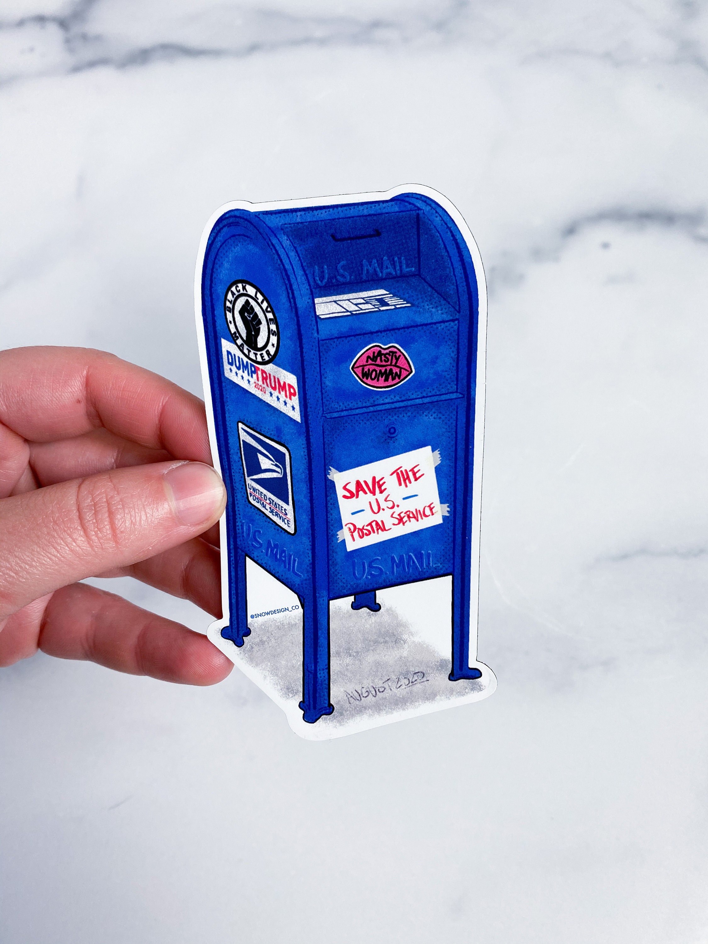 Save the USPS Magnet 4.75 / Support the USPS Magnet / - Etsy UK