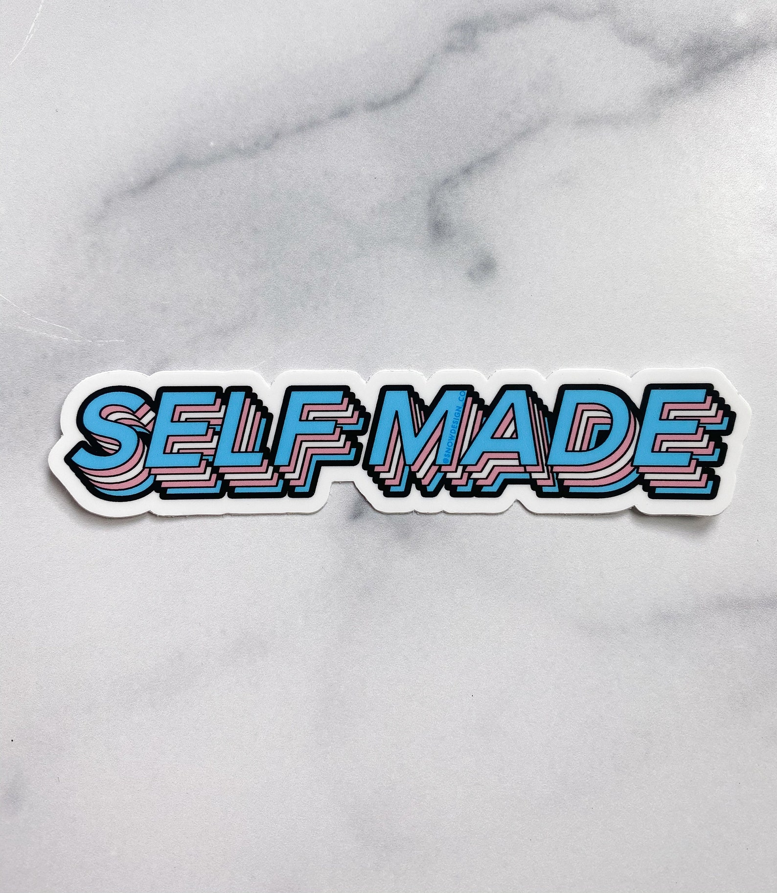 Self Made Sticker 5 / LGBTQ Stickers / Donation - Etsy