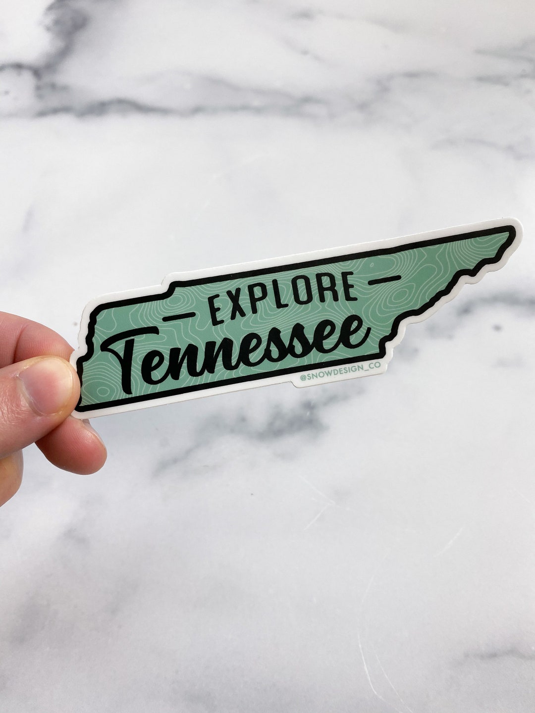 Explore Tennessee Sticker - 4.5" / TN Stickers / Smoky Mountains ...