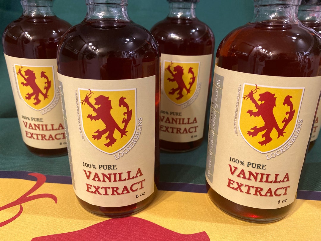 Pure Vanilla Extract 8oz Bottle - Etsy