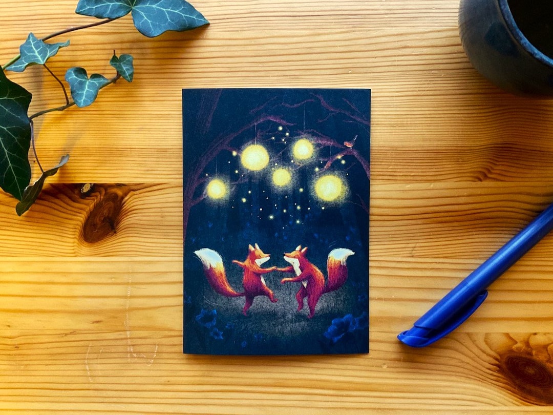 Greeting Card foxtrot With Envelope - Etsy