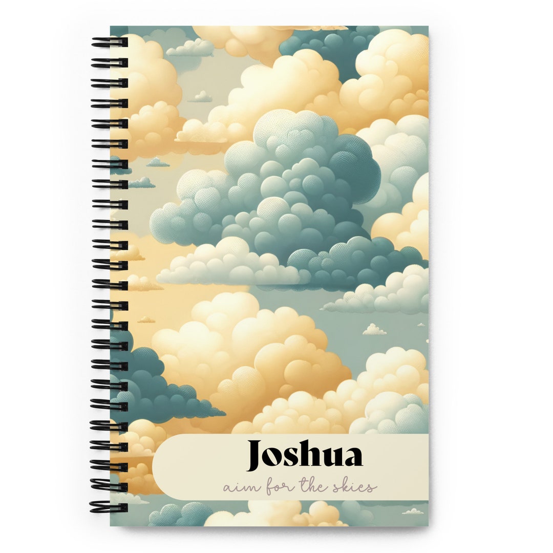 Personalized Spiral Notebook, Customized Journal, Personalized Planner ...