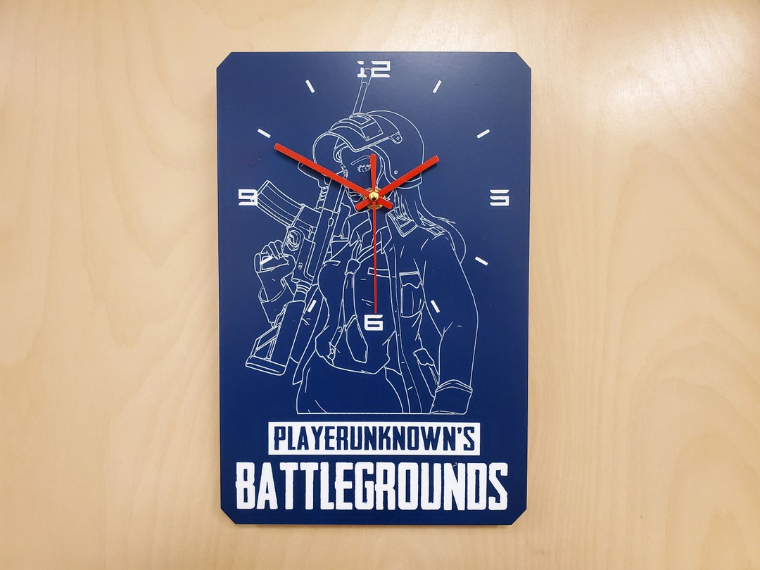 Playerunknown's Battlegrounds PUBG Decorative Wall Clock - Etsy