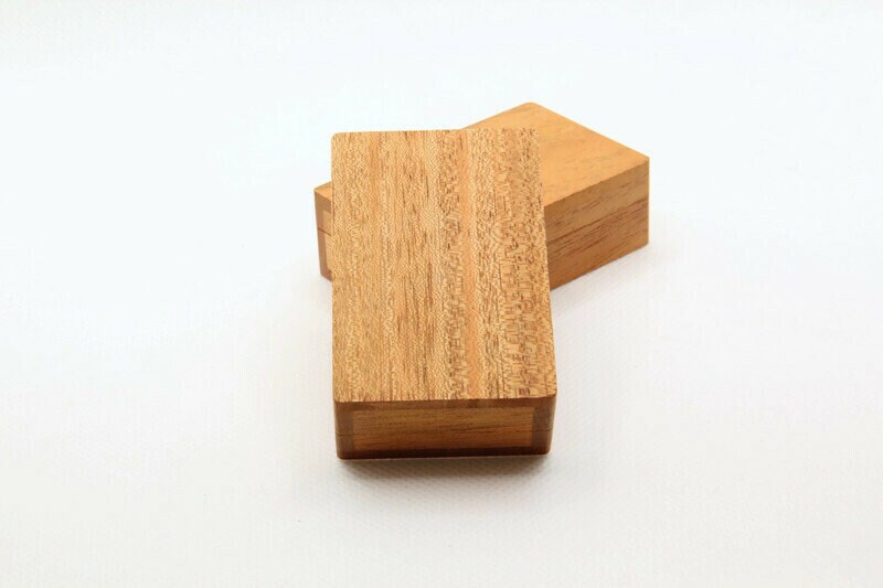 Small Hand Made Hard Wood Box - Etsy