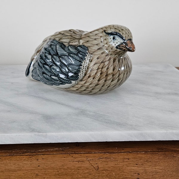 Ceramic Quail - Etsy