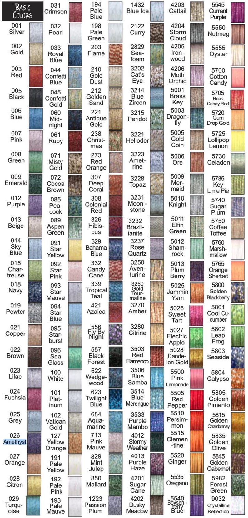 Kreinik Metallics #16 Braid Thread: 10 Meter Spool, You Choose Color - Etsy