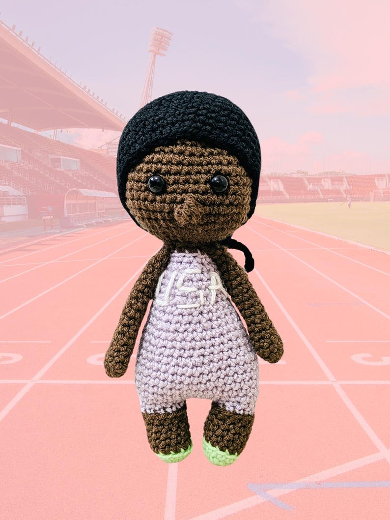 Sha'carri Richardson Doll | Track Olympian | Inspirational Women - Etsy