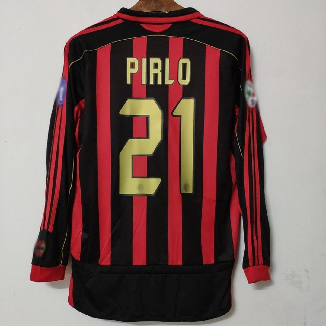Vintage 21 Andrea Pirlo Jersey 2006 2007 AC Milan Jersey Long - Etsy