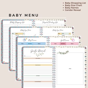 Digital Pregnancy Journal, Digital Pregnancy Planner, Goodnotes Planner ...