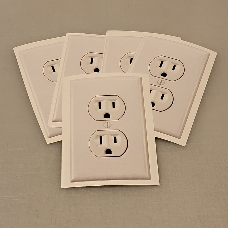 Wall Plug Sticker - Etsy