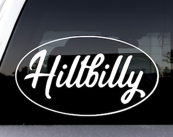 Hillbilly Decals | Etsy