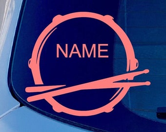 Snare Drum Decal - Etsy