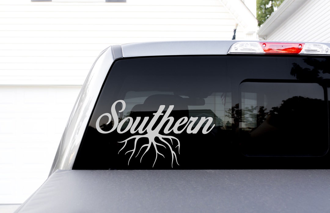 Southern Roots Decal, Vinyl Car Sticker, Southern Pride, Southern ...