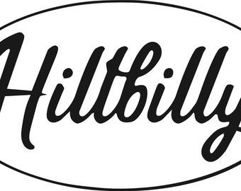 Hillbilly Decal | Etsy