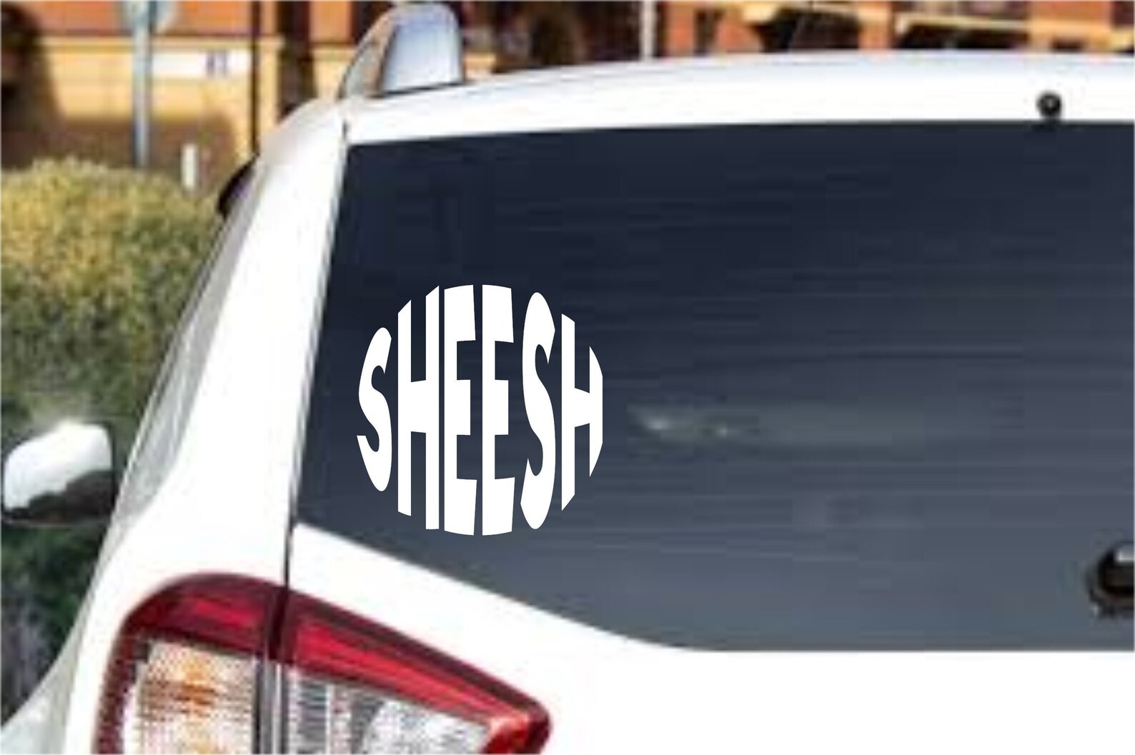 Sheesh Decal, Sheesh Sticker, Vinyl Window Decal, Trendy Saying ...