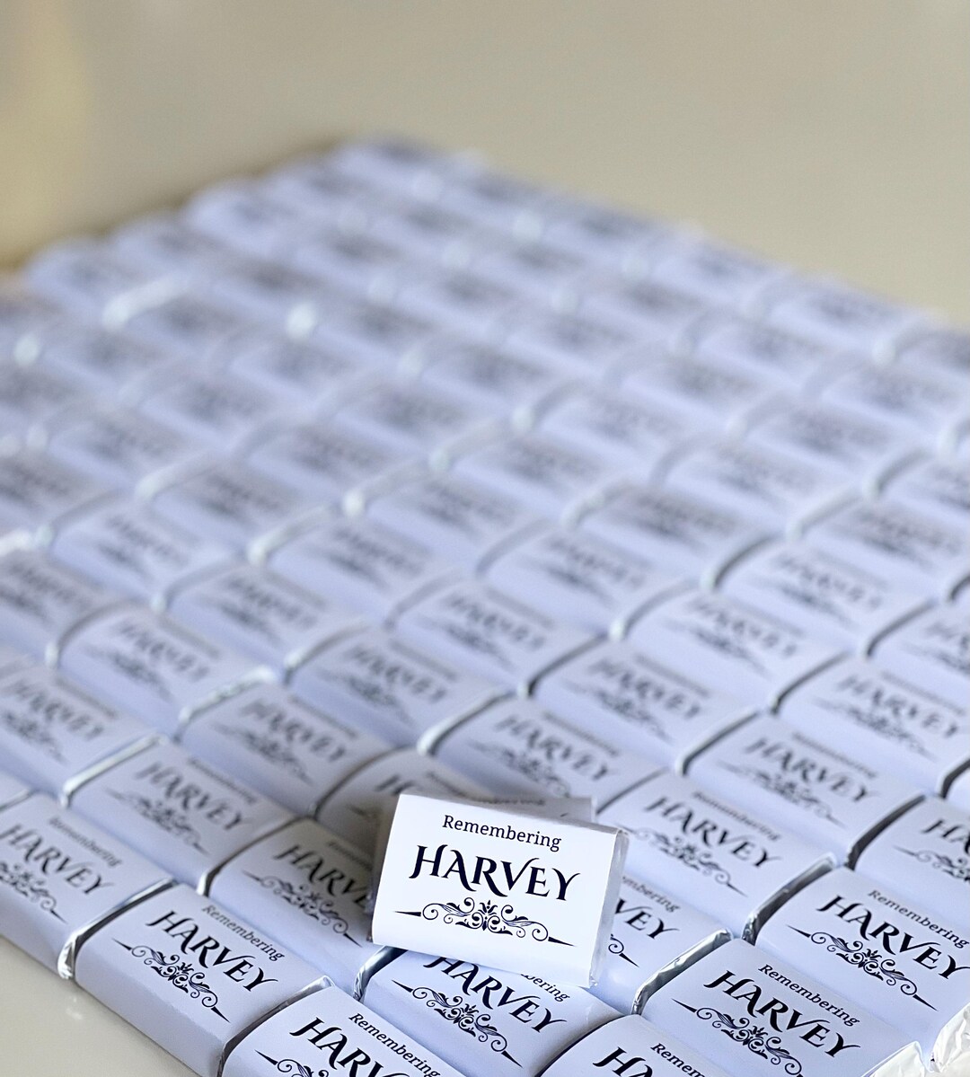 Personalized Milk Chocolate Favors, Custom Name Tags, Bespoke Designs ...