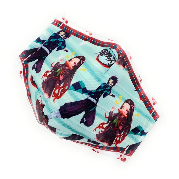 Demon Slayer Tanjiro Mask - Etsy