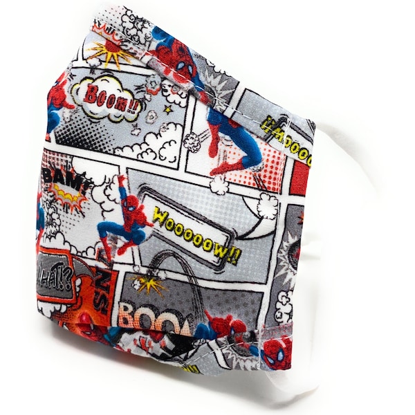 Spiderman Kids Face Mask - Etsy