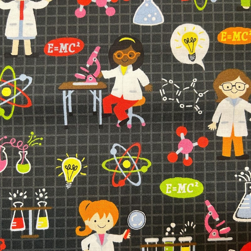 Science Fabric - Etsy