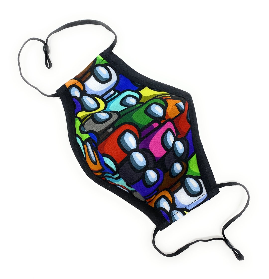 Maskara by Bengc Among Us Crewmate PACKED Face Mask for Kids and Adults ...