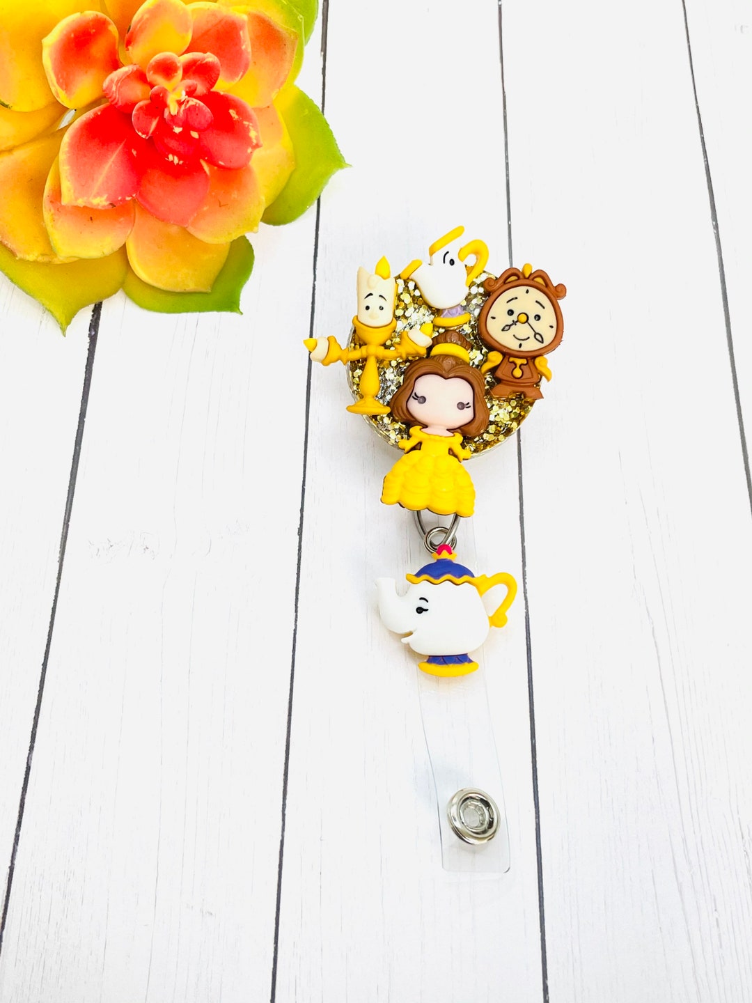 Bell and Friends Badge| Beauty and the Beast Badge Reel| Princess Badge ...