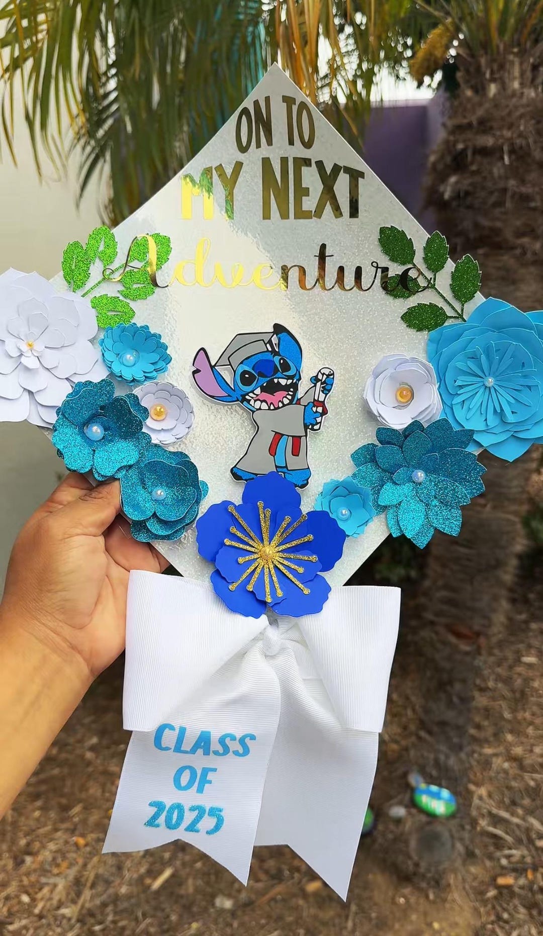Stitch Graduation Cap| Graduation Cap| Stitch| Ohana Cap - Etsy