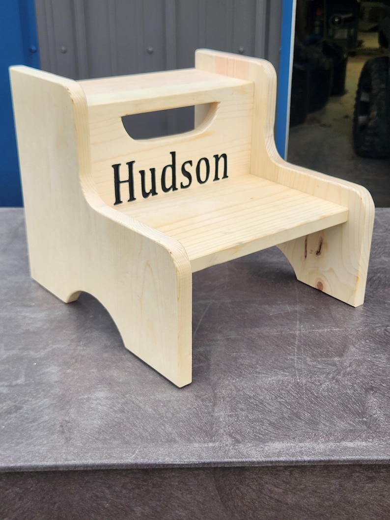 Personalized Kids Step Stool - Etsy