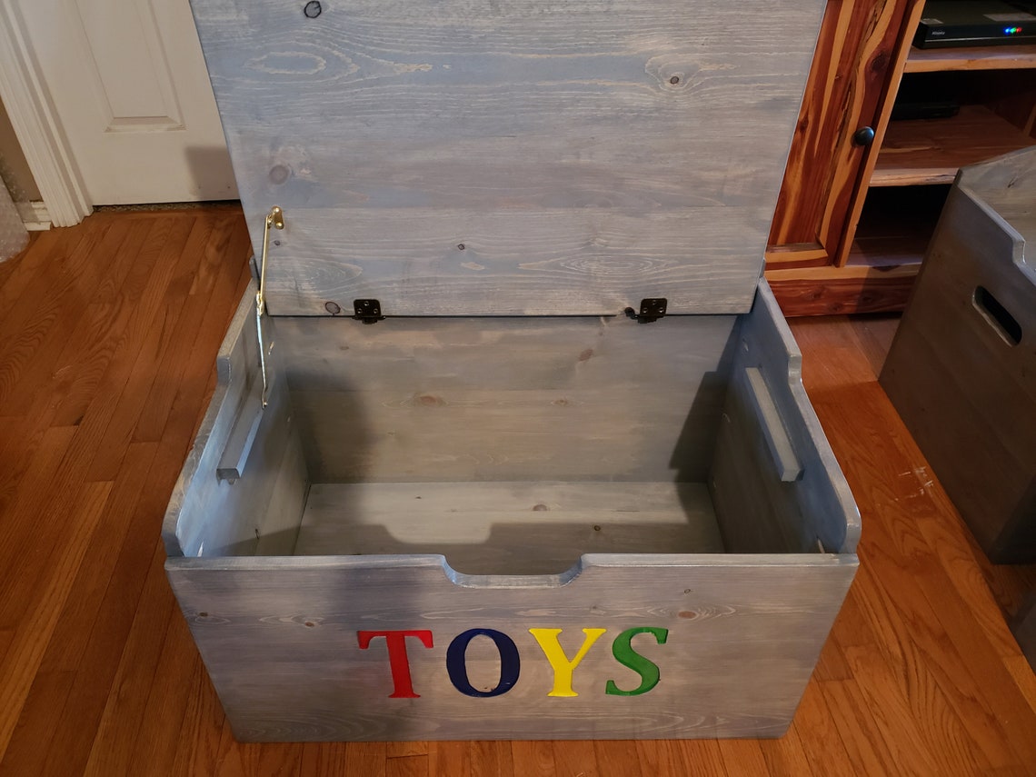 Personalized/hand Carved/toy Chest/toy Box/chest/baby - Etsy