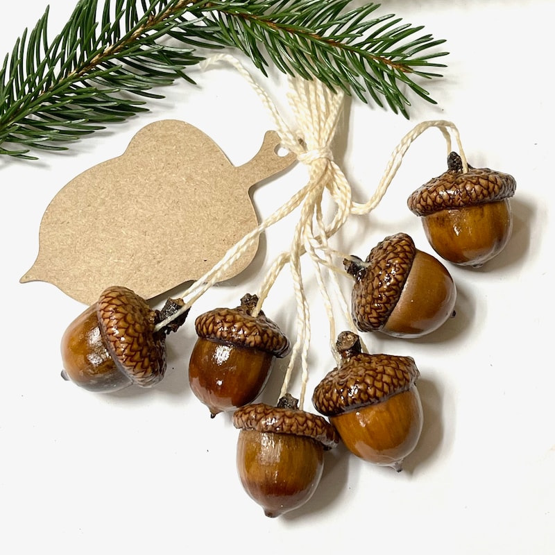 Acorn Christmas Ornament - Etsy